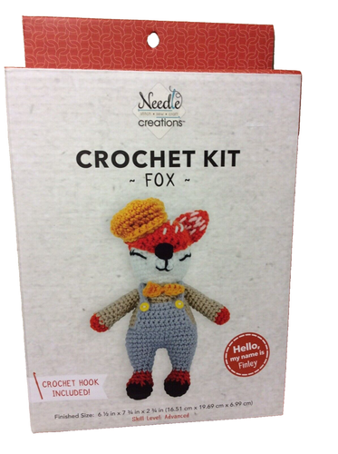 Needle Creations Crochet Kit “Fox” 699919361595| eBay