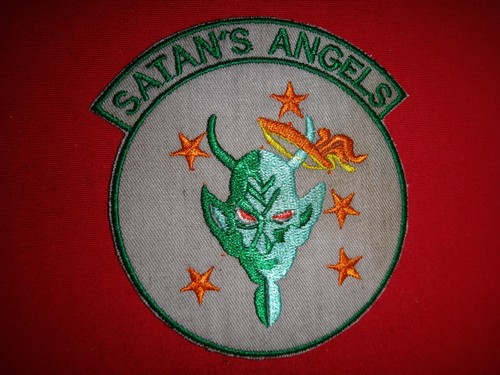 Vietnam War Patch USAF 433rd Tactical Fighter Squadron SATAN'S ANGELS | eBay
