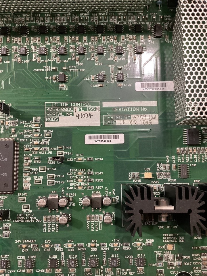 Waters Micromass LCT Premier LC TOF Control Power Board 4058200DC ...