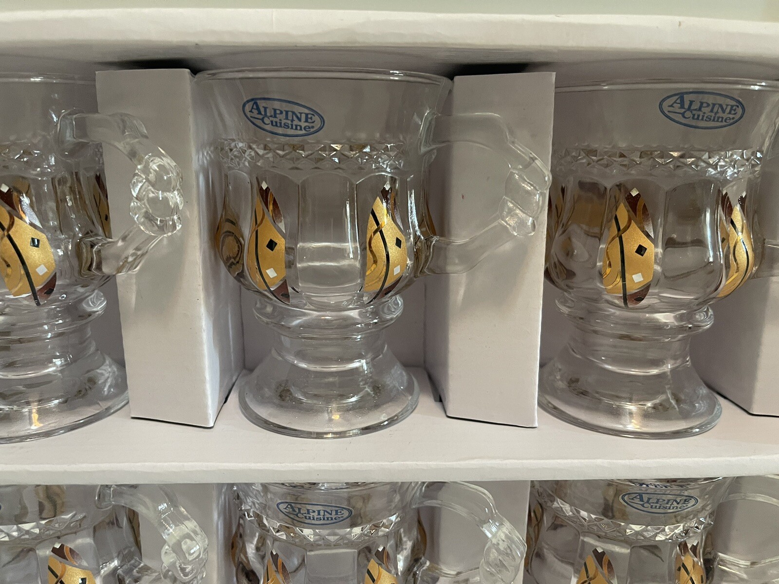 Alpine Cuisine Tea Mug Set Modern Design - SET OF 6 | eBay