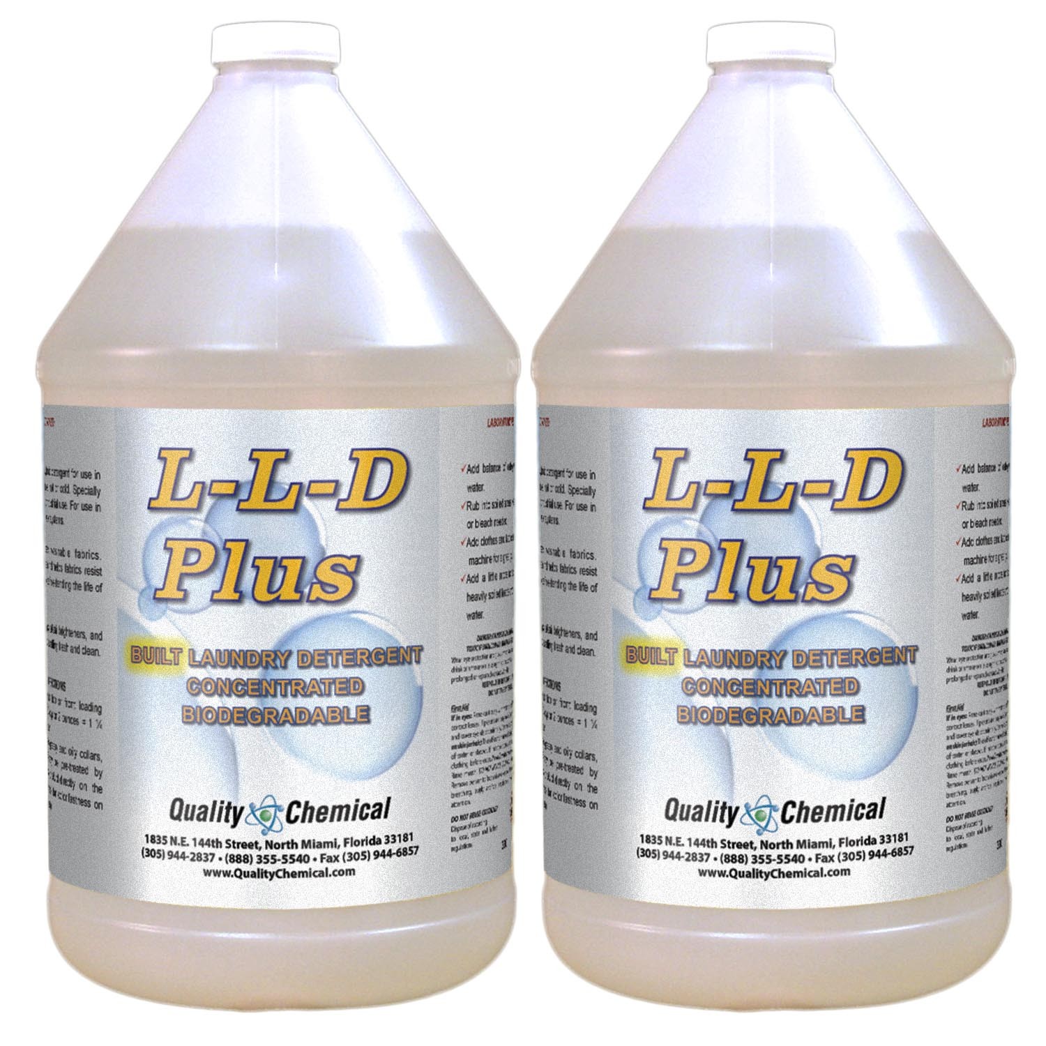 L-L-D PLUS - concentrated BUILT laundry detergent - 2 gallon case | eBay