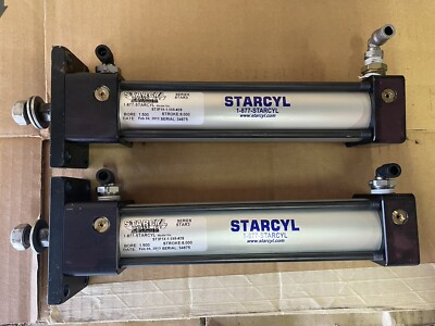 Starcyl Pneumatic Cylinder,STAR3 Series, ST3F1X-1.5X6-#2S | eBay