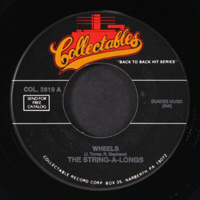 STRING-A-LONGS / MATT MONRO: wheels / my kind of girl COLLECTABLES 7 ...