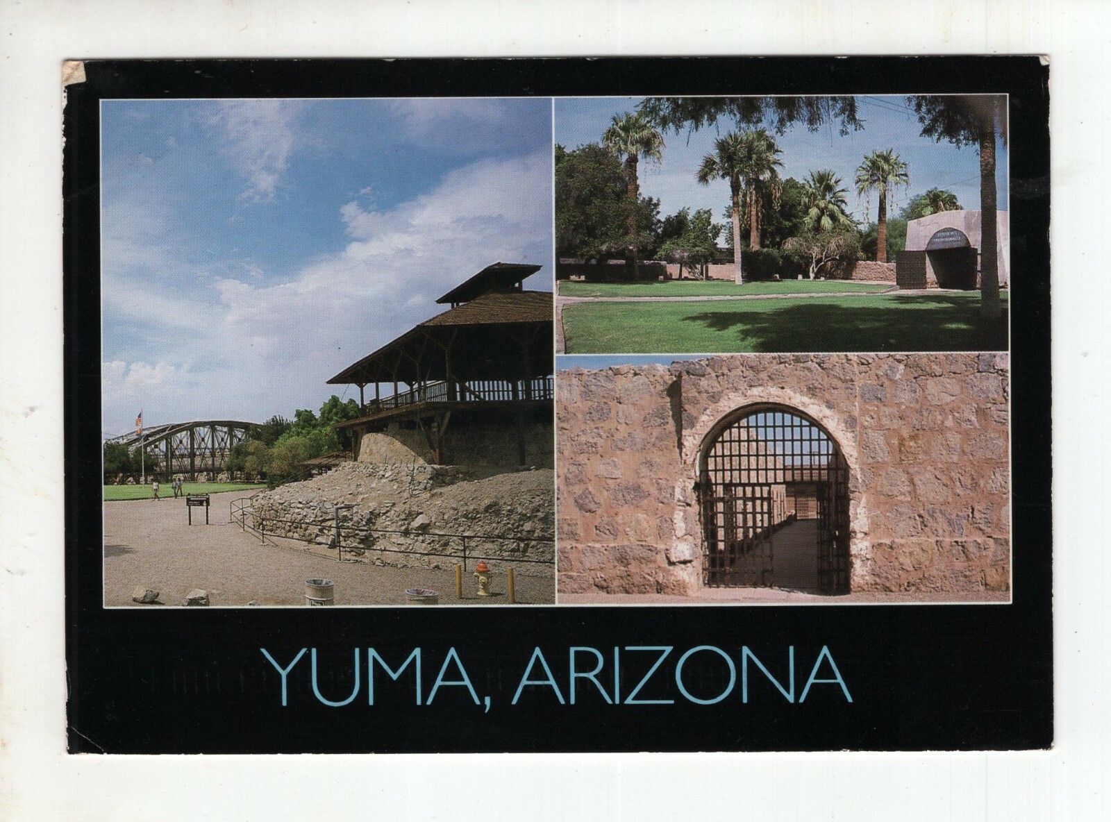 Vintage Post Card - Yuma Territorial Prison State Park - Yuma - Arizona ...