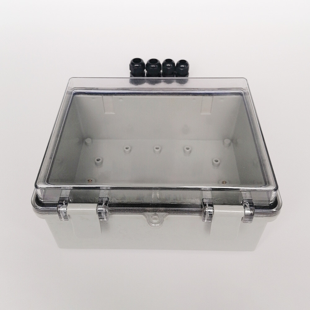 Plastic Electrical Enclosure Waterproof Wall Mount Junction Box w ...