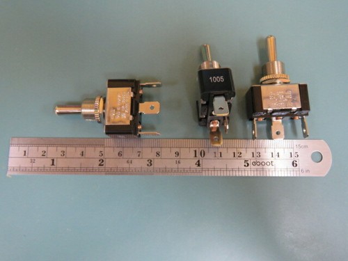 ALCO SWITCH E-60272 Qty of 4 per Lot SWITCH SPDT MOM 277VAC 10A 125VAC ...