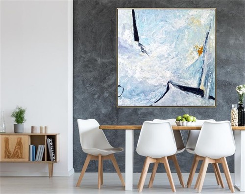 Abstract Painting Original Large Acrylic Canvas Wall Art Expressionism ...