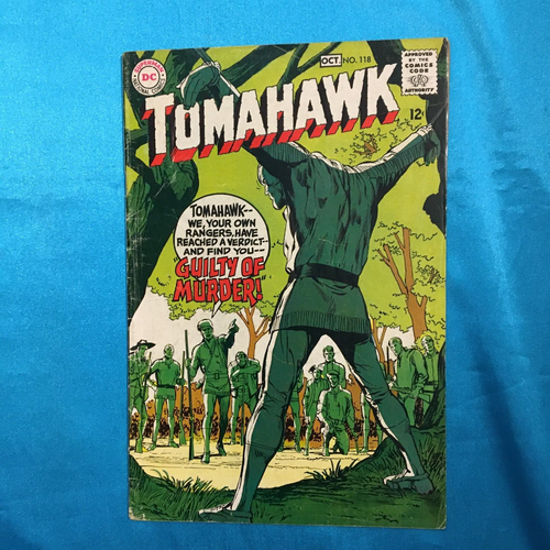 TOMAHAWK # 118, OCT. 1968, NEAL ADAMS COVER! FINE CONDITION | eBay