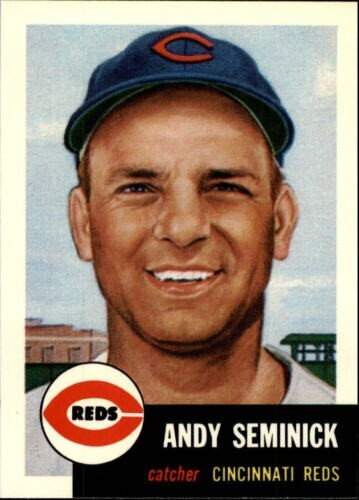 1991 Topps Archives 1953 Baseball Card #153 Andy Seminick | eBay