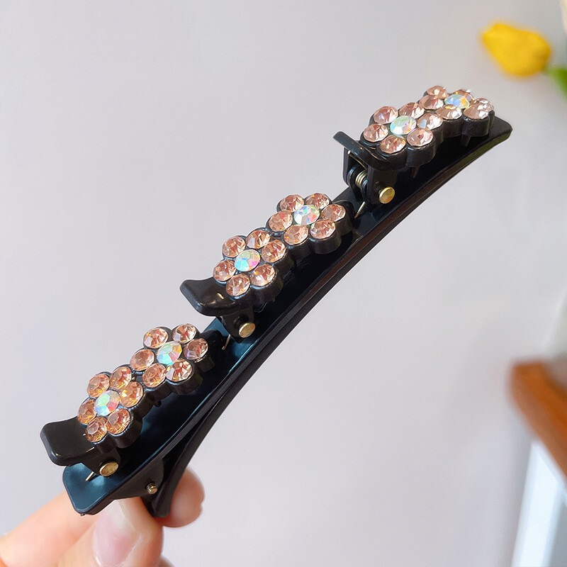 Hair Clip Double Bangs Hairstyle Hairpin Braided Hair Hoop Headbands ...