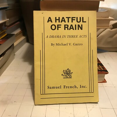 a hatful of rain michael v. gazzo drama play theatre pb '84 samuel ...