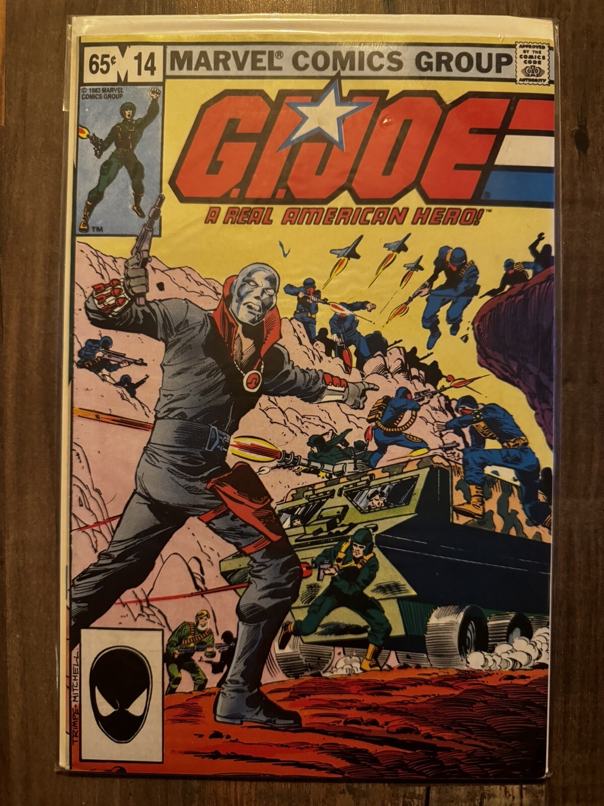 CLASSIC G.I. JOE #14 MARVEL COMICS 1983 1ST FULL APPEARANCE OF DESTRO ...