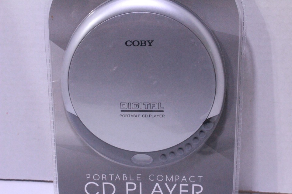 Coby Portable Compact CD Player CD-190-SLV Silver New Sealed 812180020491| eBay