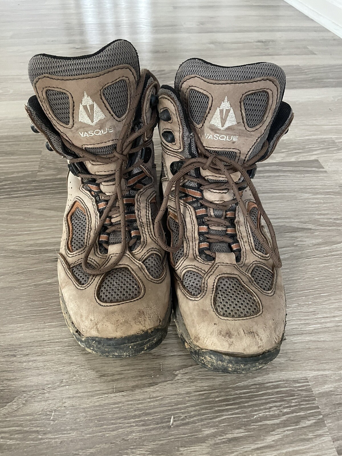 Vasque Mens Breeze Gore-Tex GTX Trail Hiking Boots Brown 7466 Leather ...