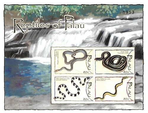 Palau 2004 - Reptiles Snakes - Sheet of 4 Stamps - Scott #788 - MNH | eBay