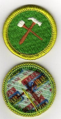 Home Repairs Merit Badge, Type J "Scout Stuff" Back (2002-10), Mint! | eBay