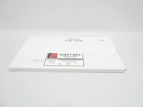 Freeman 266 Thermo-stable Sheet Wax 12in X 24in | eBay