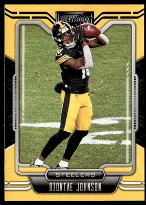 2021 Panini Playbook Diontae Johnson Pittsburgh Steelers #94 | eBay