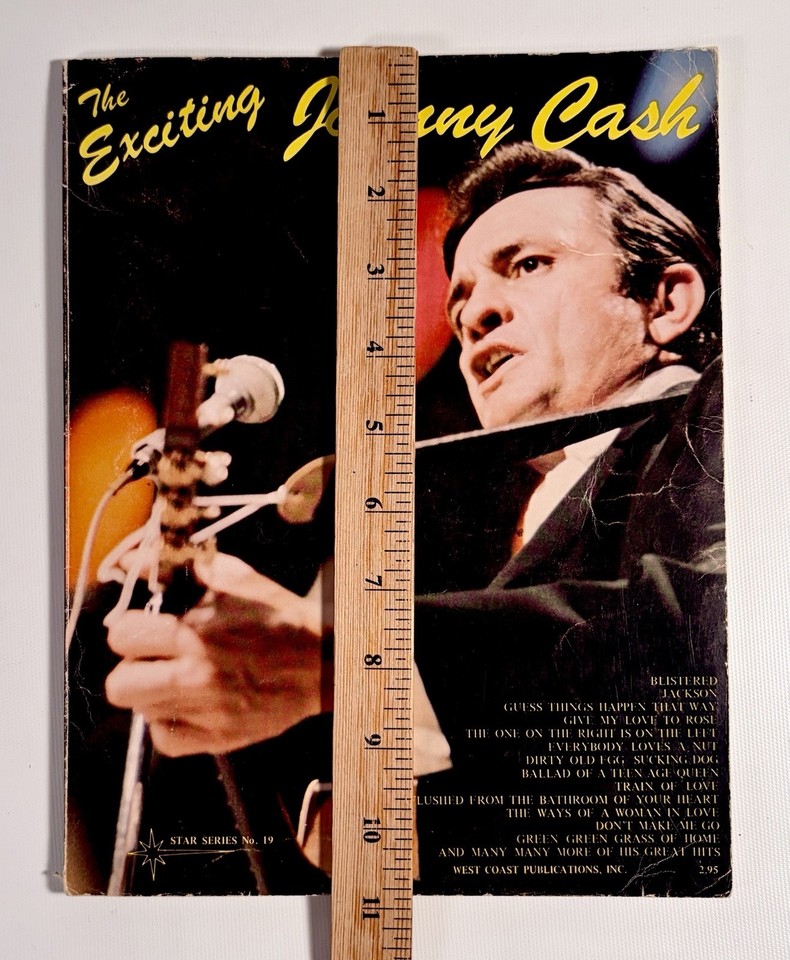 The Exciting Johnny Cash Song Book - 25 Songs - Star Series No 19 | eBay