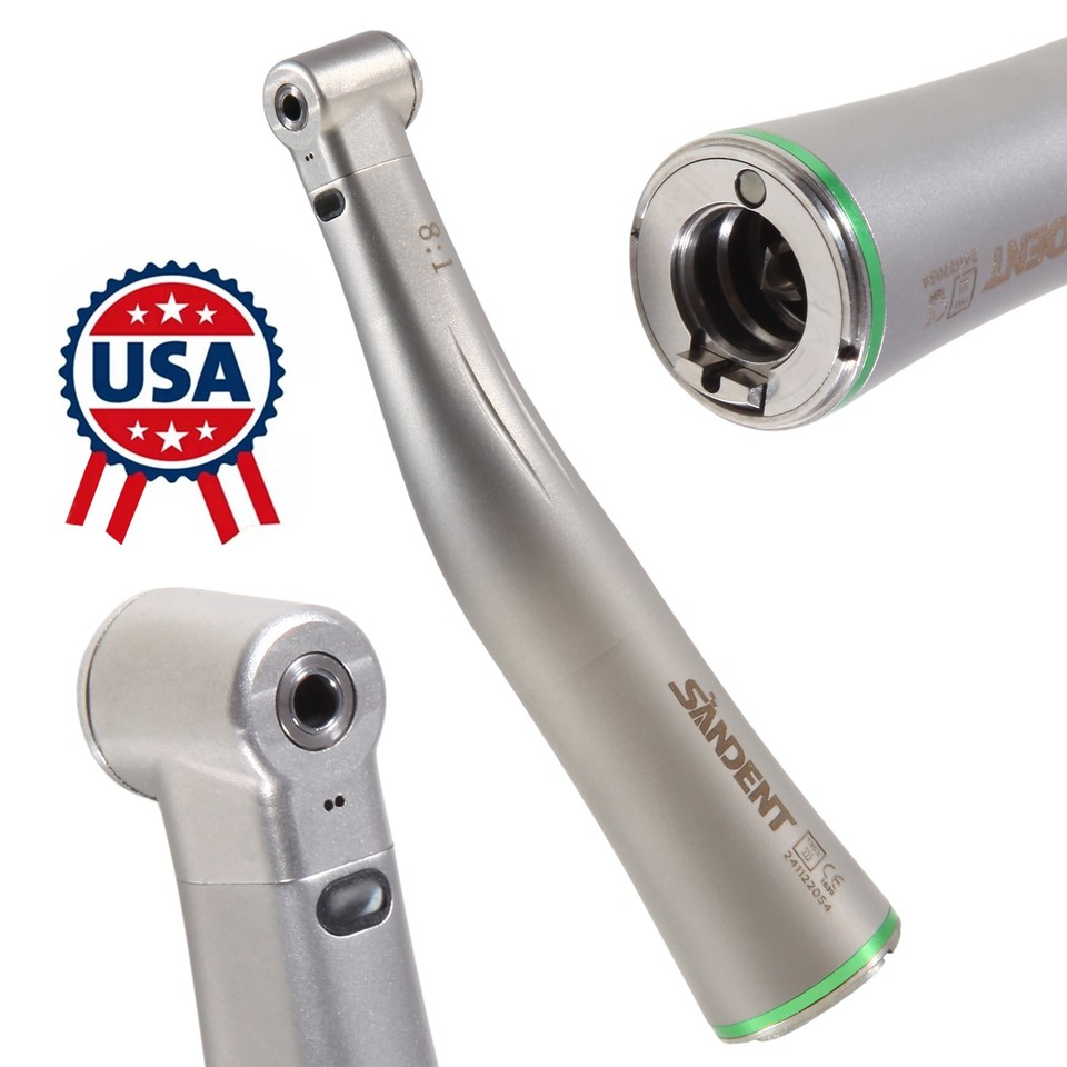 8:1 Endo Handpiece Dental Fiber Optic Contra Angle fit NSK Sirona ns | eBay