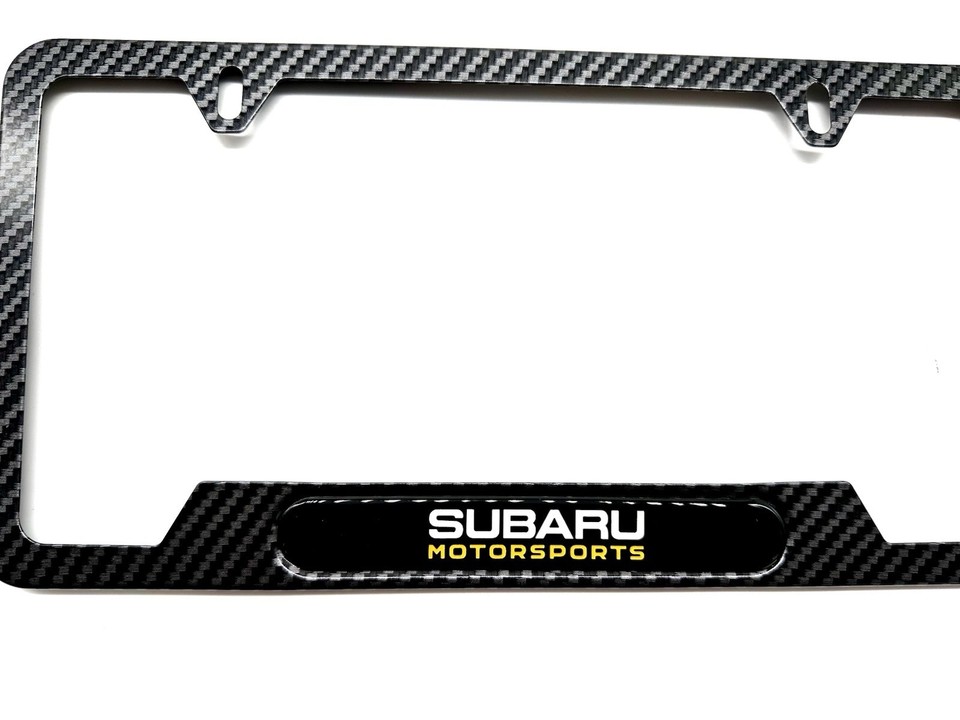 New License Plate Frame For Subaru Wrx Sti Impreza Brz Crosstrek ascent ...