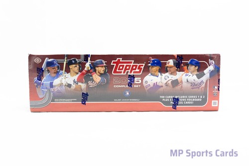 2025 Topps Baseball Complete Factory Set Hobby Version Sealed | eBay
