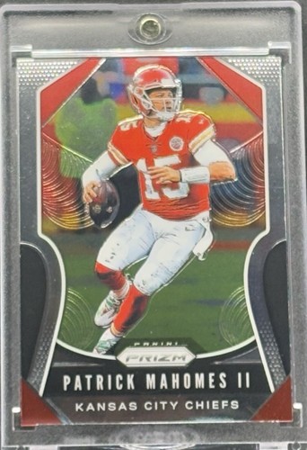 Patrick Mahomes RARE PRIZM CHROME INVESTMENT CARD PANINI CHIEFS MVP | eBay
