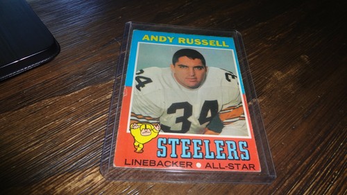 1971 TOPPS # 132 ANDY RUSSELL FOOTBALL CARD | eBay
