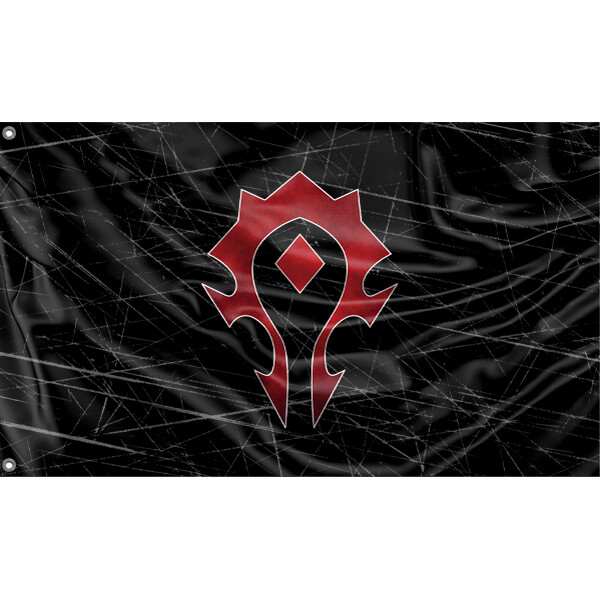 World Of Warcraft Horde Banner