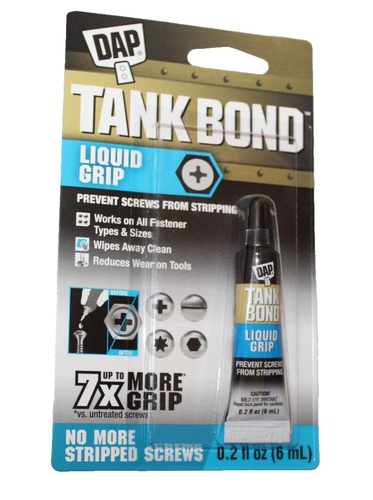 DAP Tank Bond Clear Liquid Grip 0.2 Oz. Multi-Purpose Adhesive | eBay