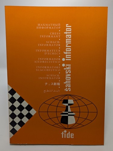 Aleksandar Matanovich Chess Informant # 36 (Sahovski Informator/Chess ...