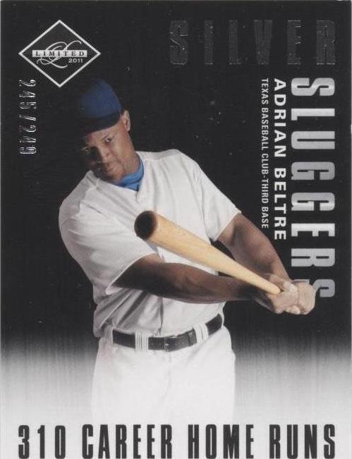2011 Panini Limited - Silver Sluggers Adrian Beltre #15 /249 for sale ...
