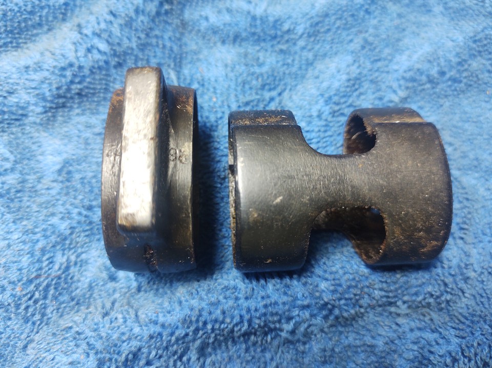 K98 Mauser Front and Rear Barrel Retainer Band German Stock Part Milled ...