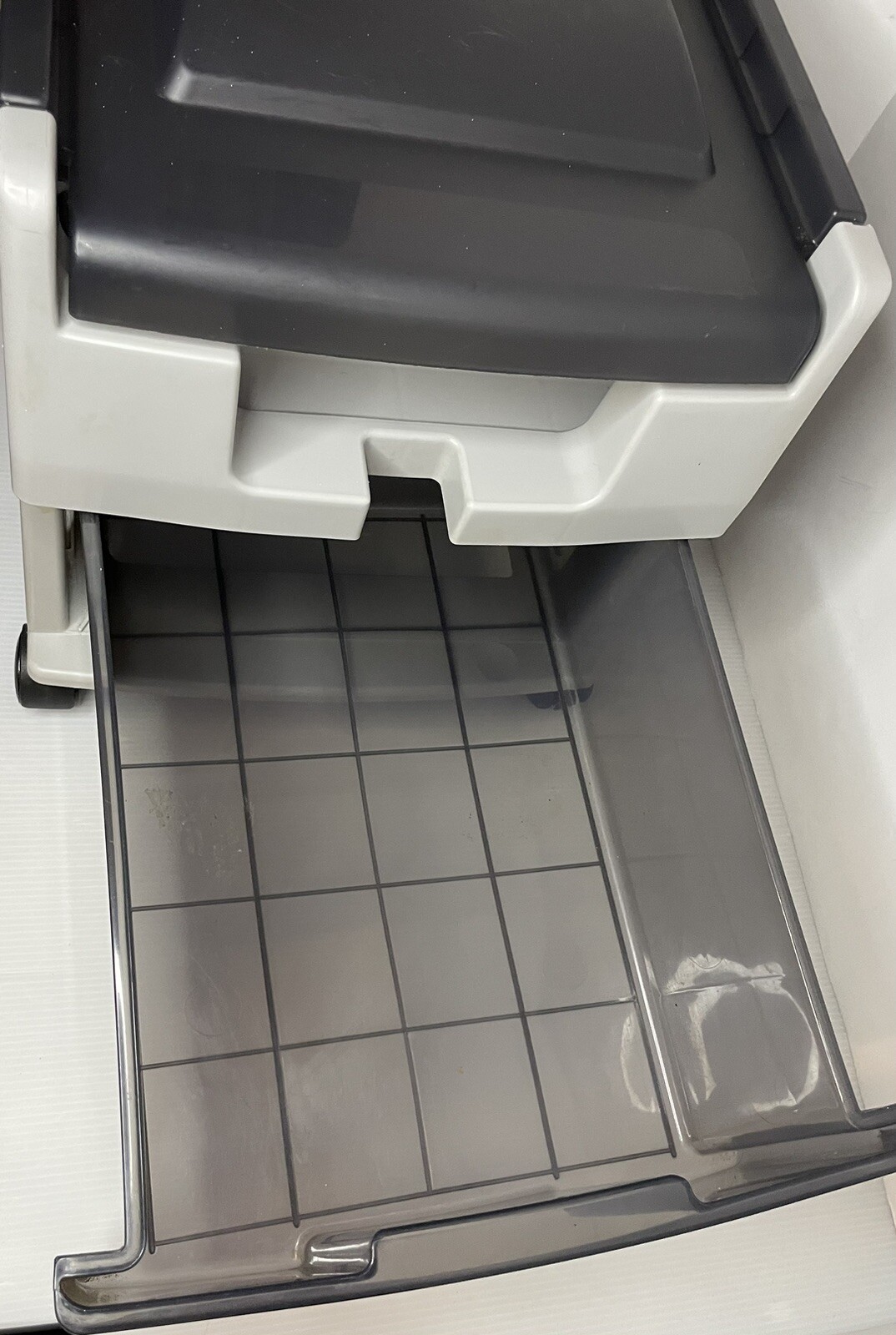 Plastic Gaming Drawer Cart for Nintendo NES SNES N64 System or Games ...