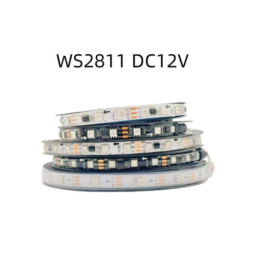 Pixel Smart RGB LED Strip WS2811 Individually Addressable 30/60/144 ...