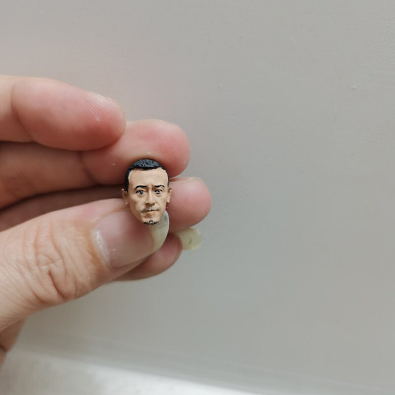 Painted 1/18 Scale Let The Bullets Fly Jiang Wen Head Sculpt Fit 3.75 ...