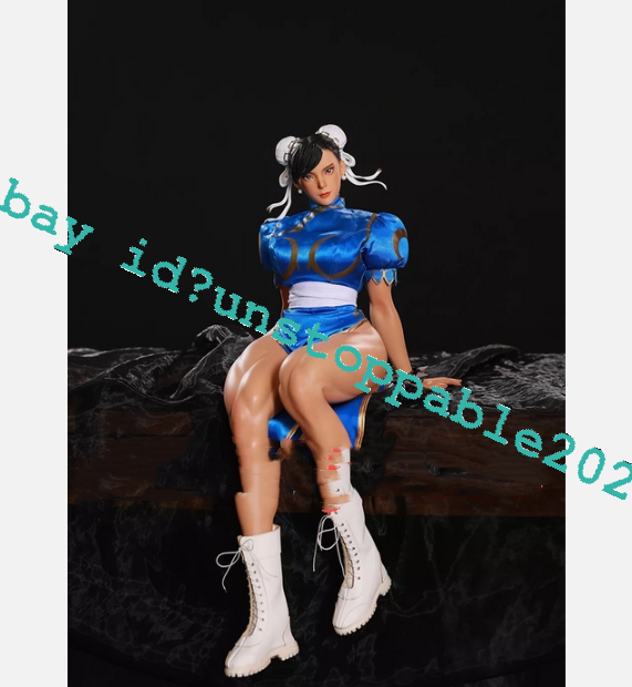 LingYun Studio SF Chun Li Model In Stock 1/3 Scale H64cm Silicone ...