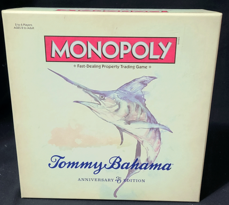 Tommy Bahama 20th Anniversary Edition Monopoly WoodGame BRAND NEW ...
