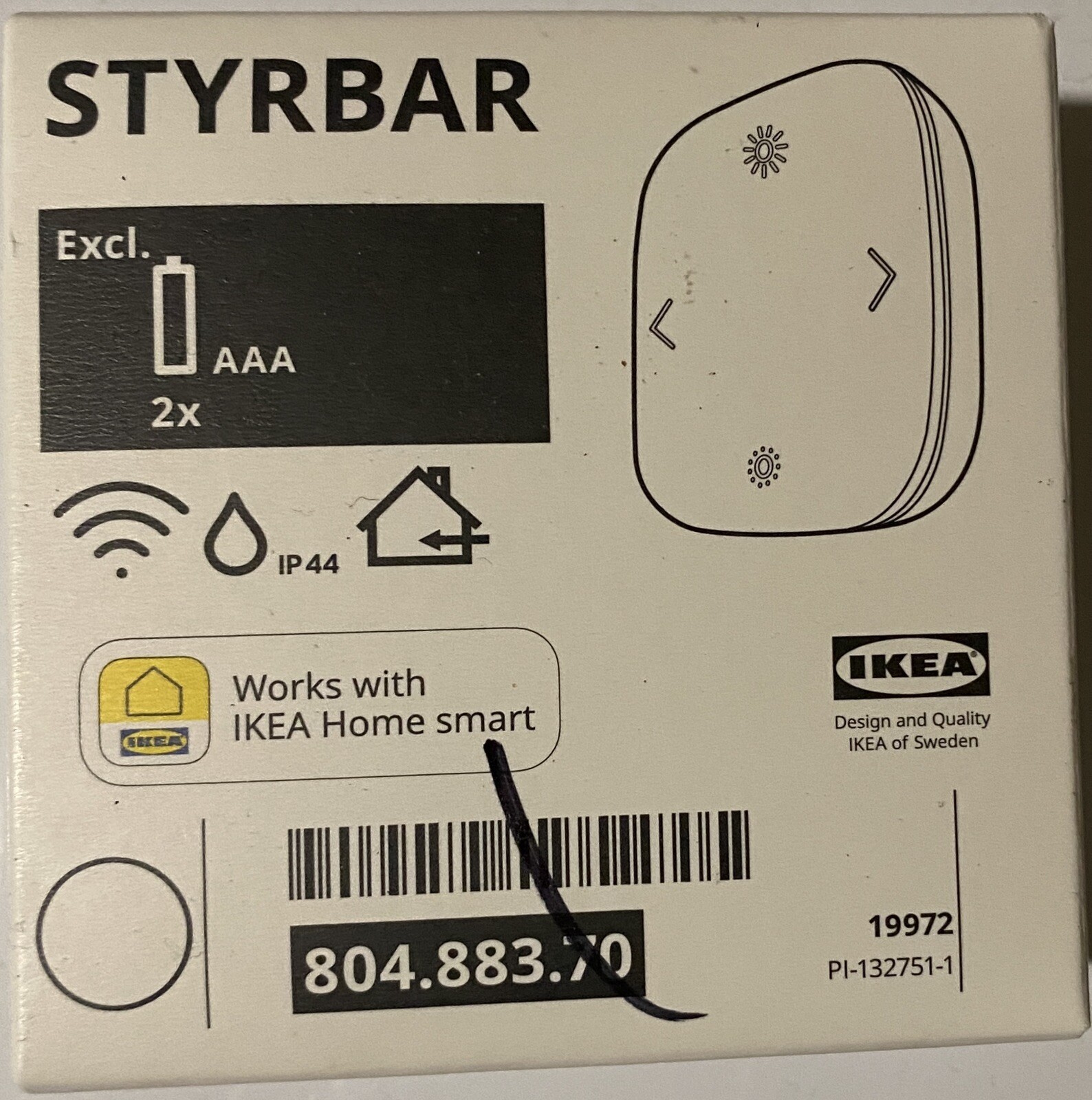 IKEA STYRBAR Remote control, White 804.883.70 BRAND NEW | eBay