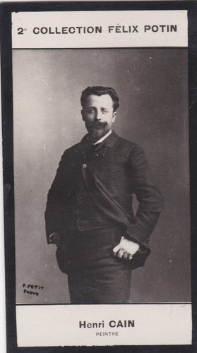 MT2 - IMAGE FELIX POTIN - Henri CAIN - ( Ecritures au dos) | eBay
