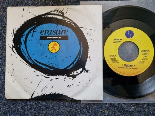 7" Single Vinyl Erasure - Sometimes US SHIVER MIX PROMO VERSION | eBay