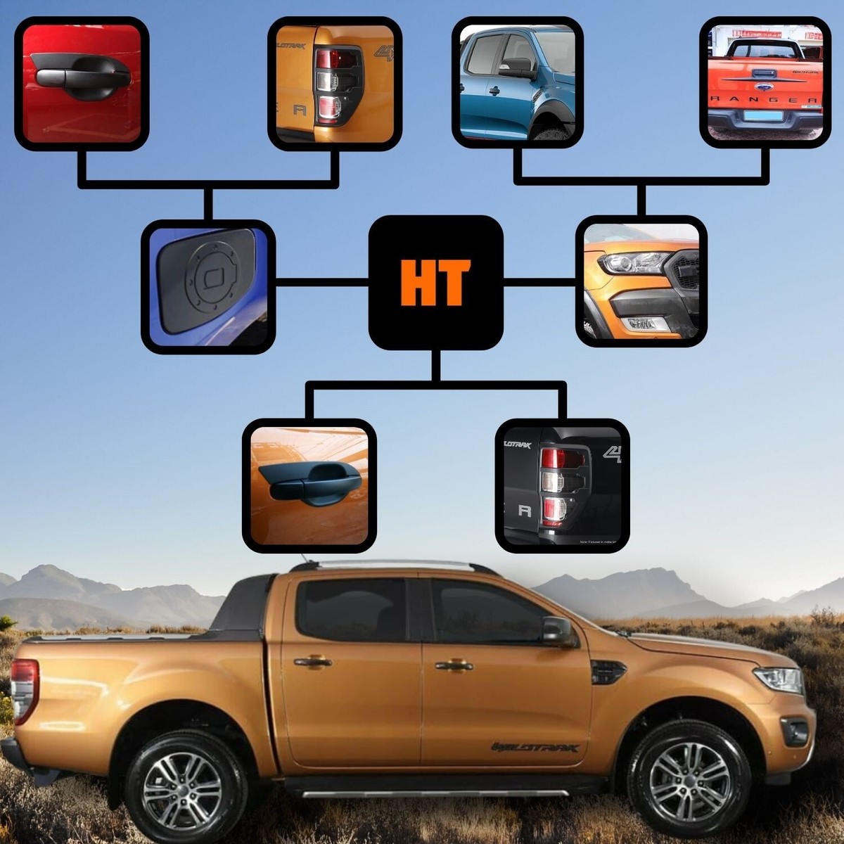 2022 Ford Ranger Wildtrak Accessories