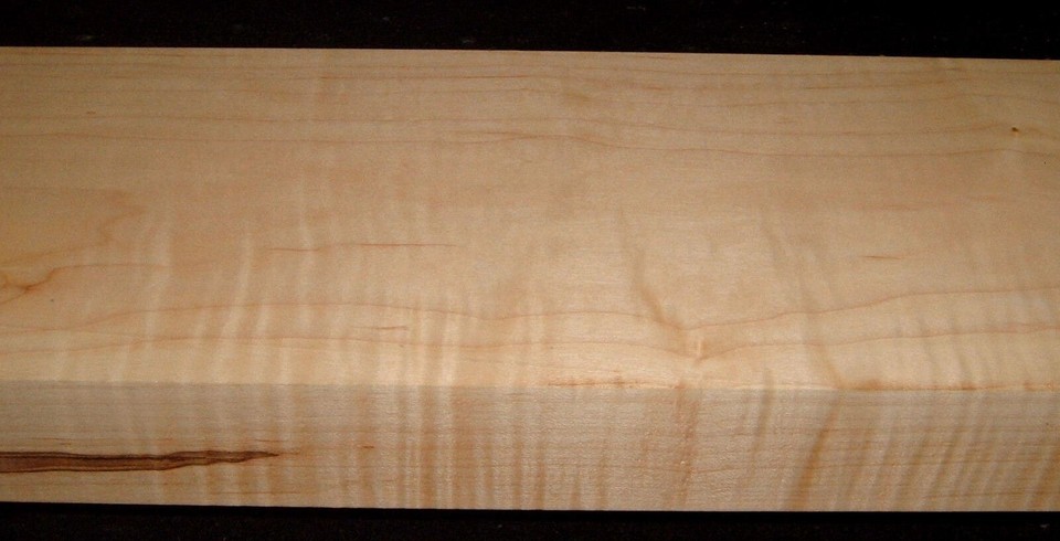 2"x5-3/4"x29" HM2503-44 Figured Curly HARD SUGAR ROCK Maple Wood Lumber ...