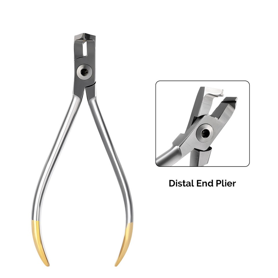 Dental Orthodontic Forceps Brackets Remover Pliers Wire Distal End ...