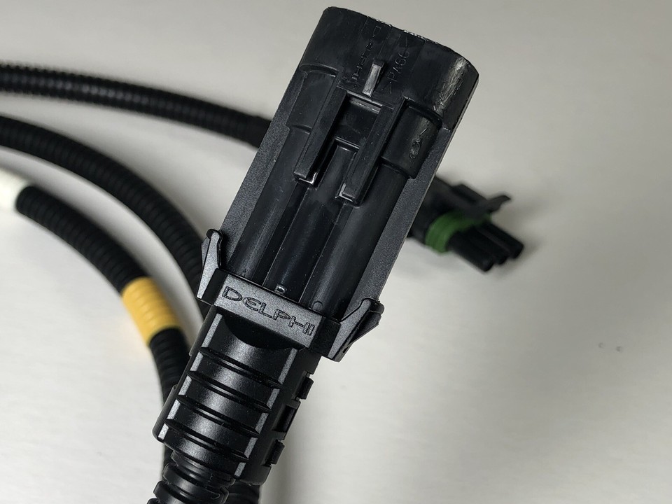 DELPHI 3-PIN WEATHER-PACK to 3-WAY METRI-PACK MALE CONNECTOR ADAPTER 10 ...