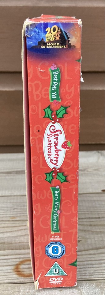 Strawberry Shortcake Best Pets Yet & Berry Merry Christmas DVD Box Set ...