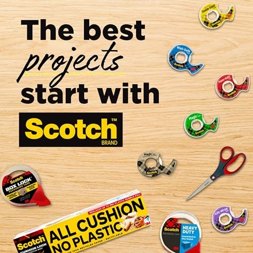 Scotch Paper Tape, Writable, Translucent, Recyclable 2 Rolls ...