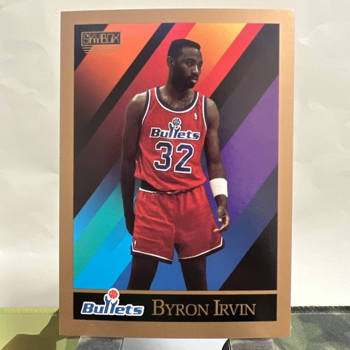 Byron Irvin #420 Skybox NBA Basketball 1990 Washington Bullets | eBay