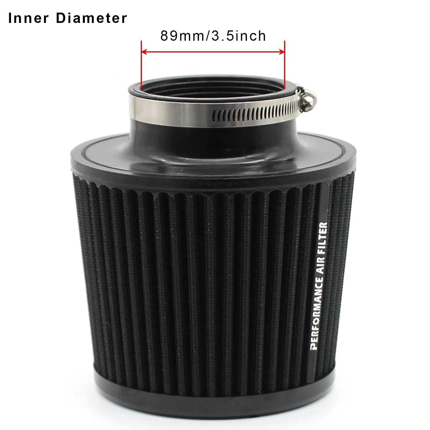 Car High Flow Air Filter Cold Air Intake Universal Filters Car Engine ...