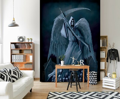3D Grim Reaper B38 Wallpaper Wall Mural Removable Self-adhesive Vincent ...